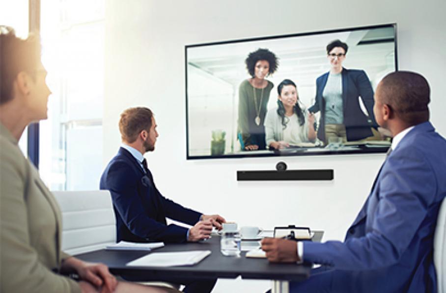 Huddle rooms and video conferencing collaboration