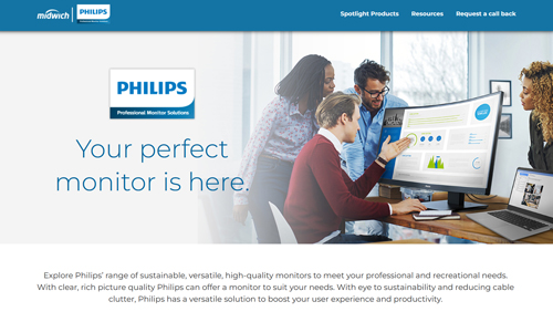 Philips High-Performance Monitors | Midwich