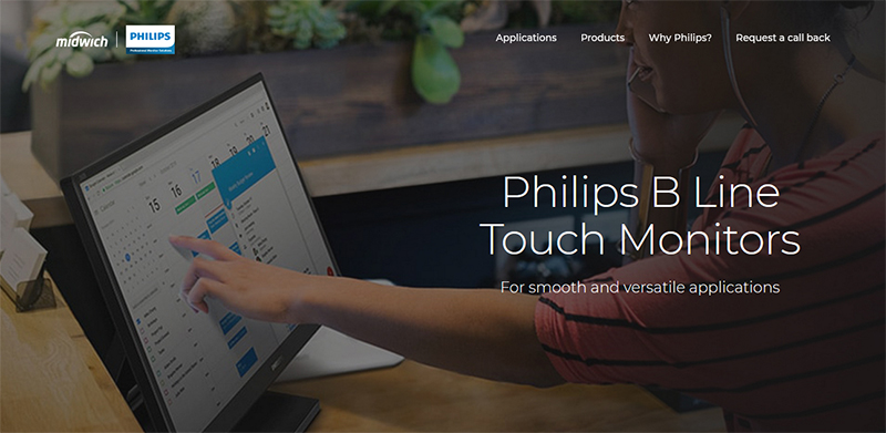 Philips Touch Monitors for Engagement and Productivity
