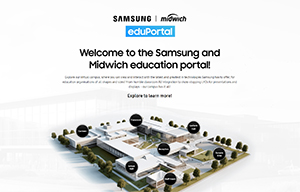 Virtual Lecture Hall: Midwich Samsung Education Portal