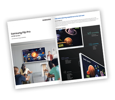 Samsung Flip Interactive Displays | Midwich