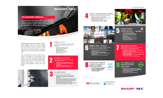 Sharp/NEC Display Solutions | Products & Promos | Midwich